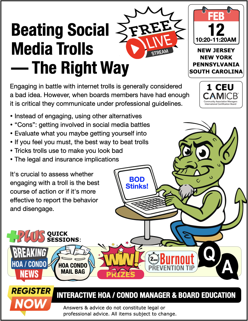 Beating Social Media Trolls – AssociationHelpNow
